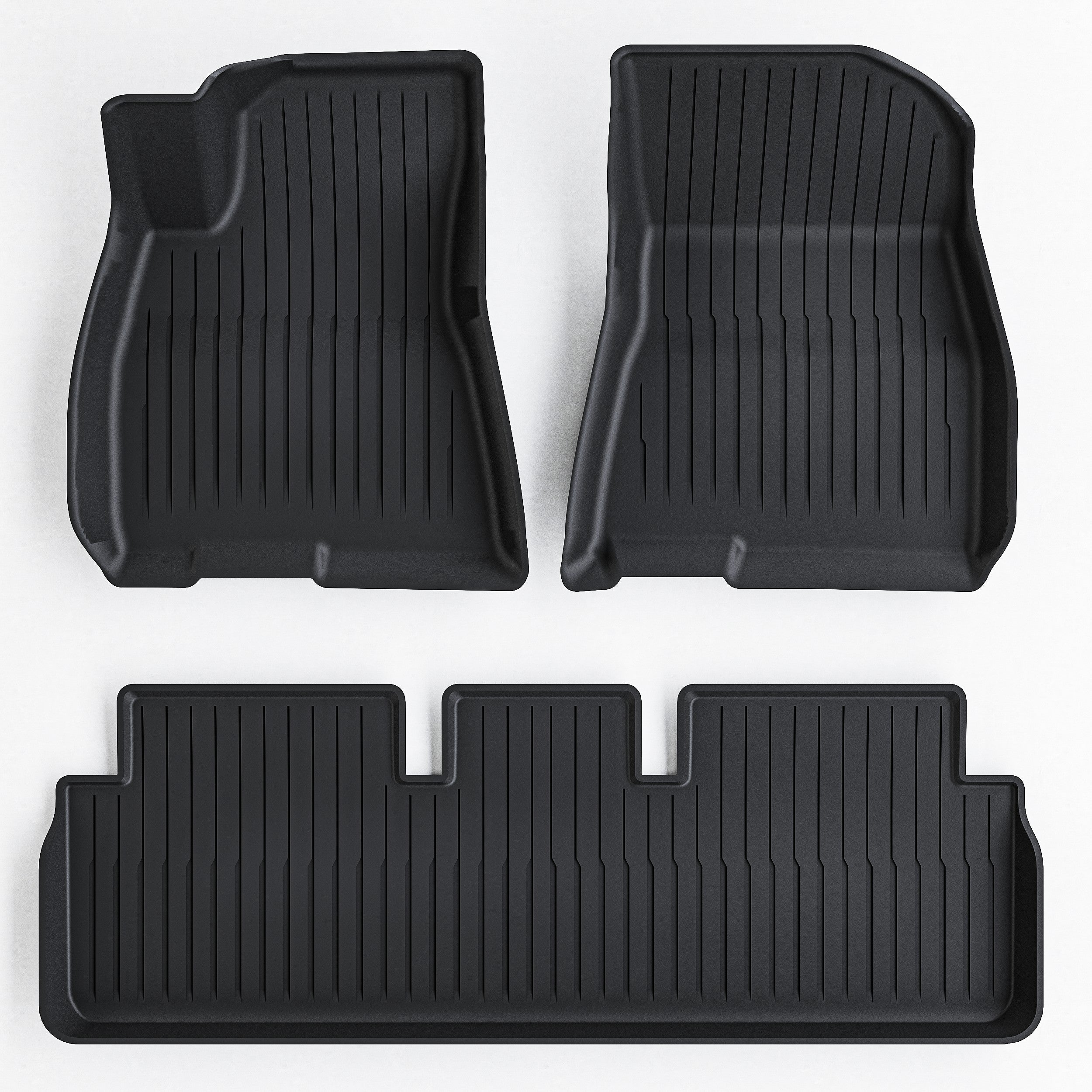 Model 3 Highland Floor Mats 8 Pieces TPE – Wiseauto Accessory